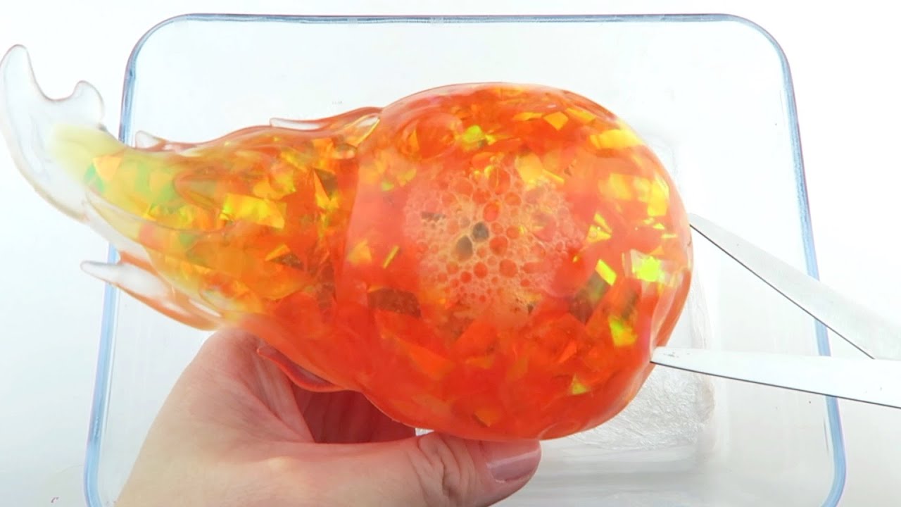 Stress Ball Slime - Satisfying Slime ASMR - YouTube