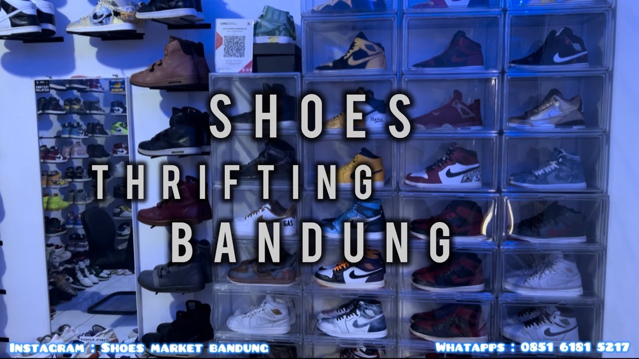 Thrifting shoes bandung ( nike air jordan , adidas , nb , nike sb ...
