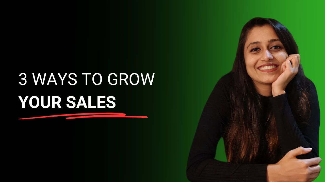 Top 3 Ways To Level Up Your Sales Game | Sales Growth | Dhara J Rajpara ...