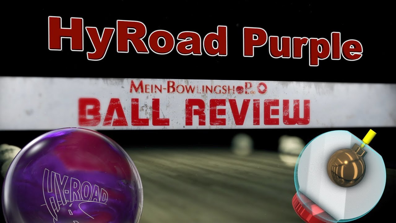 Storm Hy Road Purple Bowling Ball Review #64 - YouTube