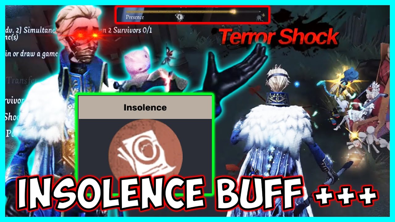【Identity V】Trying "Insolence" After BUFF! SLAY?!! - YouTube