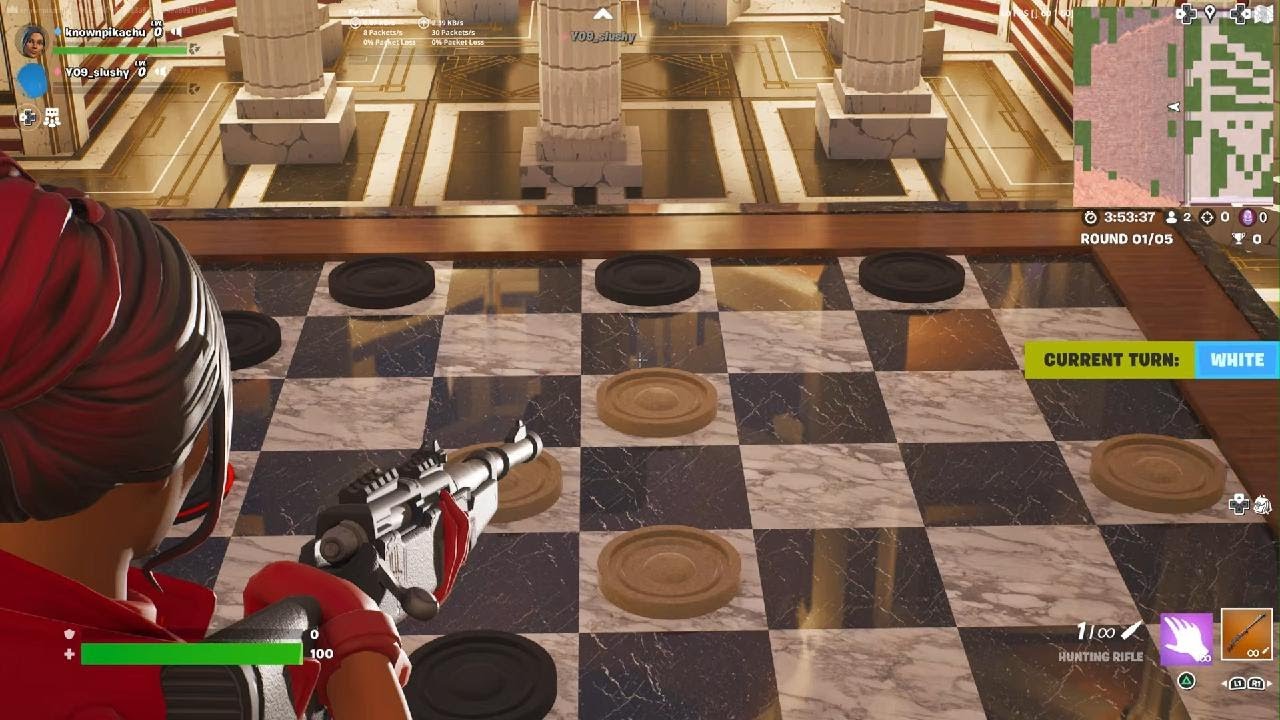 Fortnite checkers - YouTube
