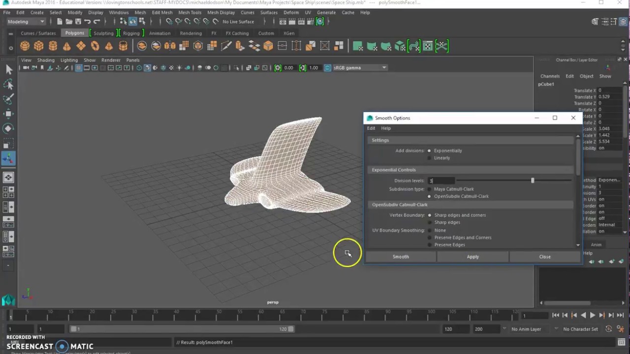 Maya Space Ship tutorial - YouTube