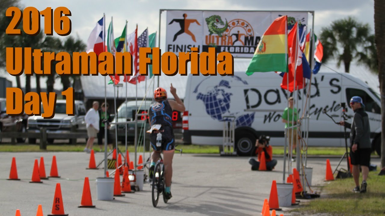 I Did This Crazy 3-Day Tri - Ultraman FL '16 Day 1 - YouTube