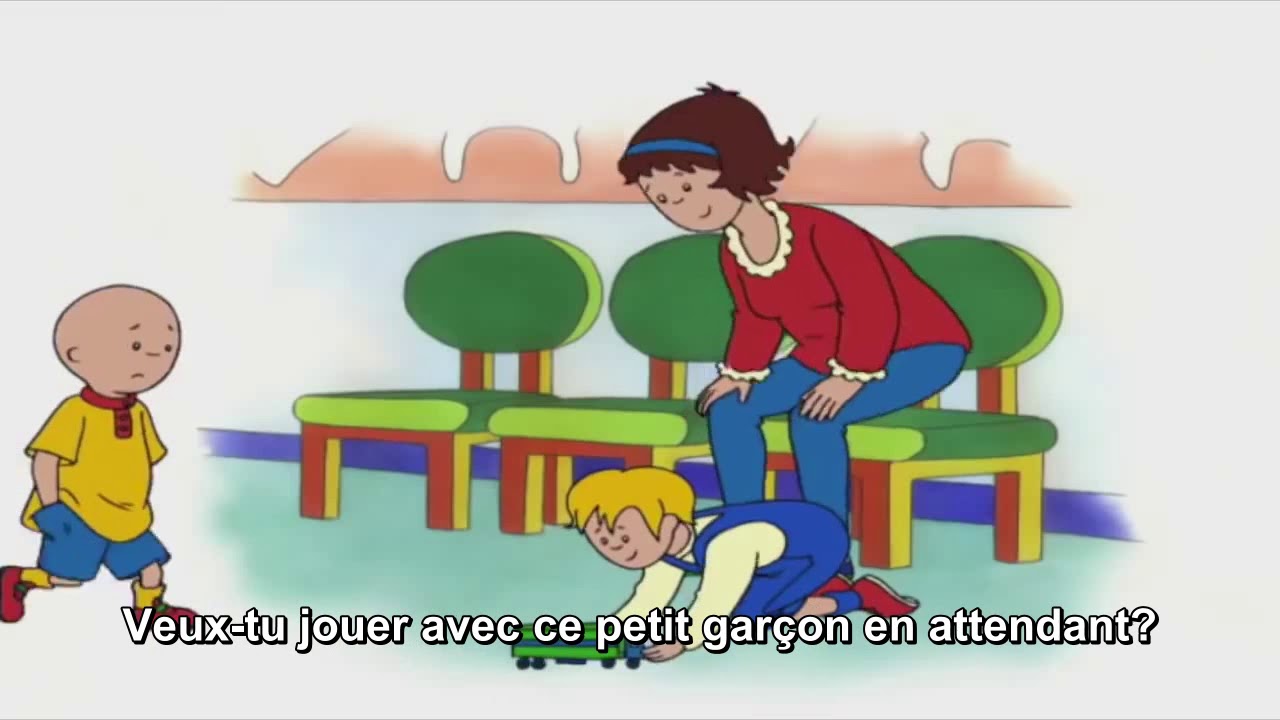 Caillou S01E11 : Caillou Chez Le Dentiste avec sous titres francais ...