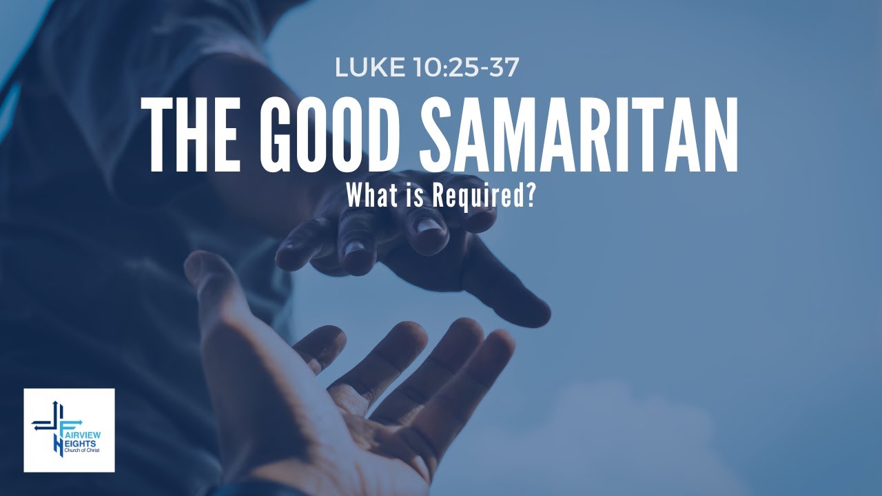 Sunday Message -- The Good Samaritan -- Nov 12, 2023 - YouTube