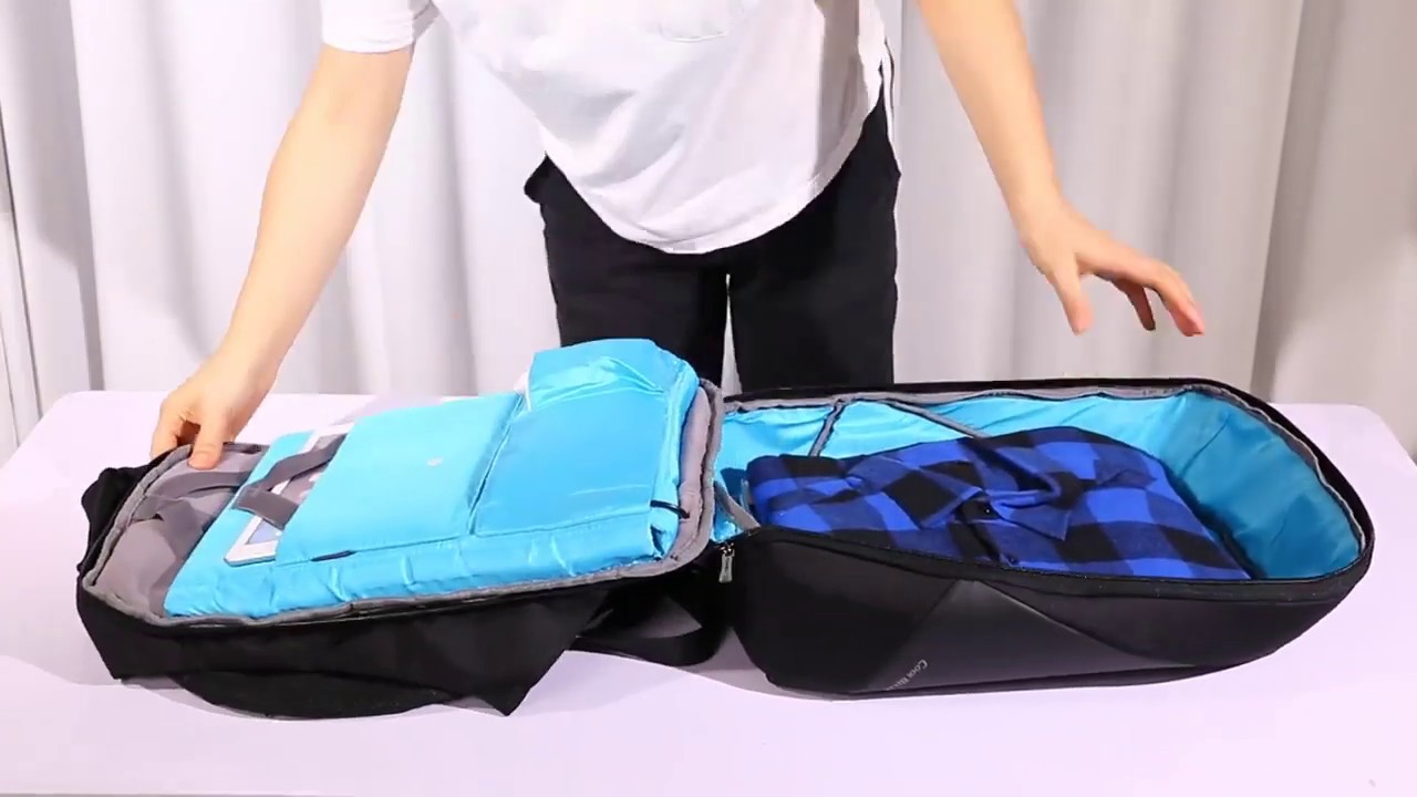 Lokass 2019 New design Laptop Solar Backpack Anti-theft backpack - YouTube