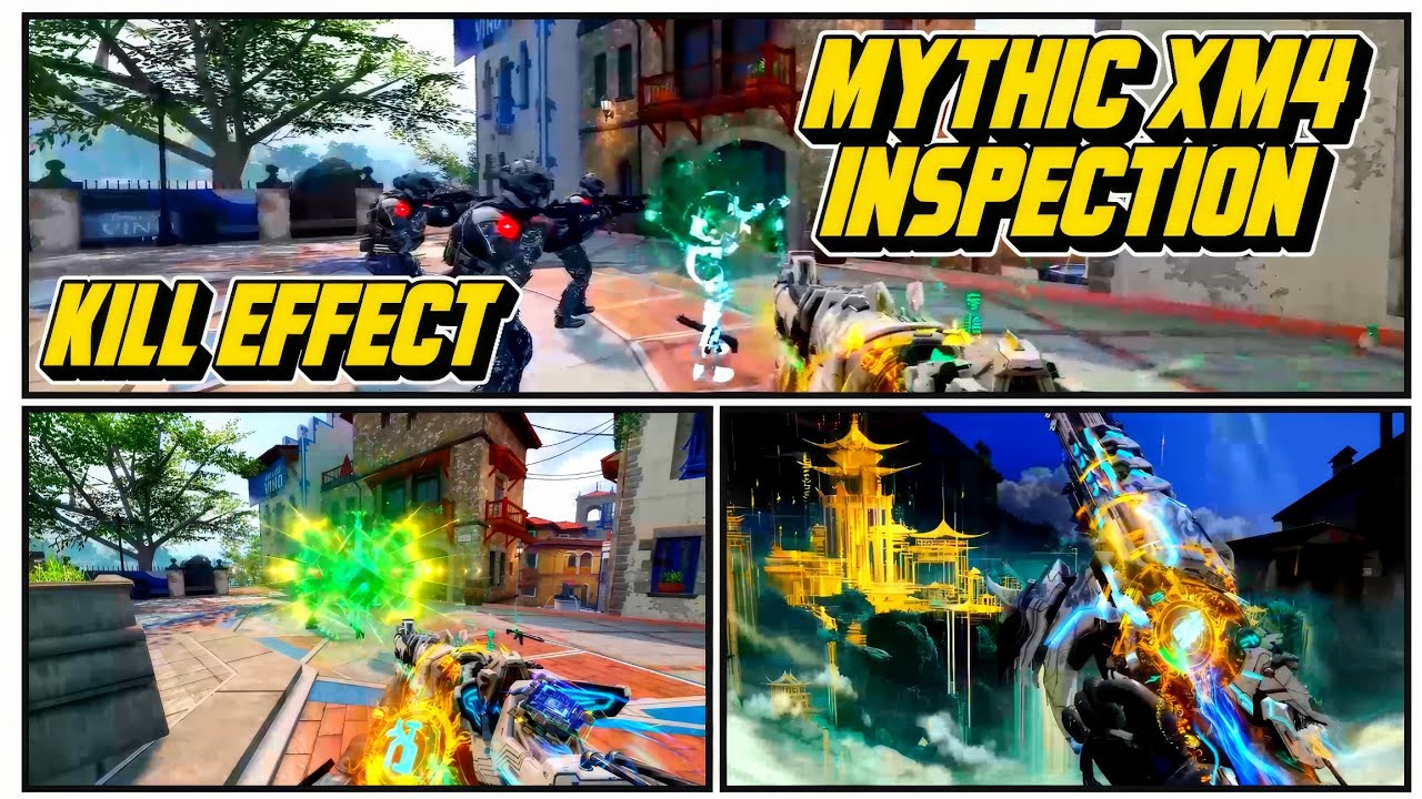 Mythic Xm4 Inspection - All Kill Effects Codm S1 Leaks - YouTube