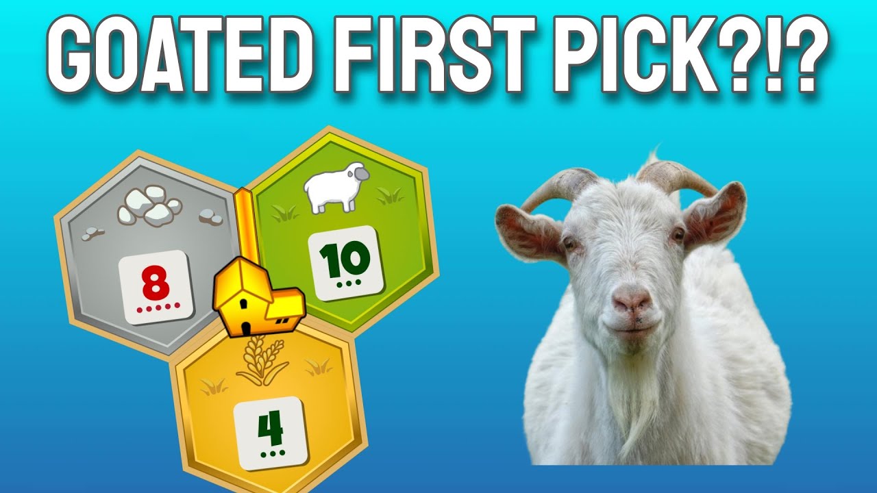 Catan - Goated First Pick?!? - YouTube