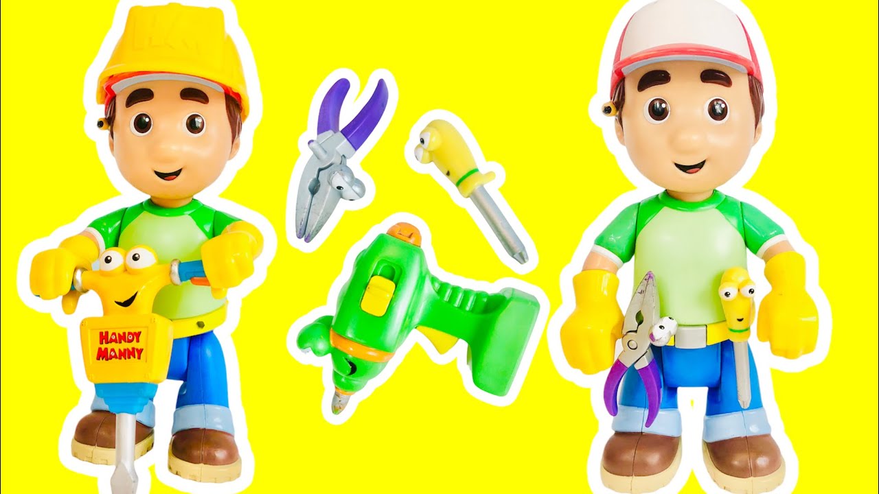Talking HANDY MANNY Doll LEARNING Tools Toys Videos For Kids - YouTube