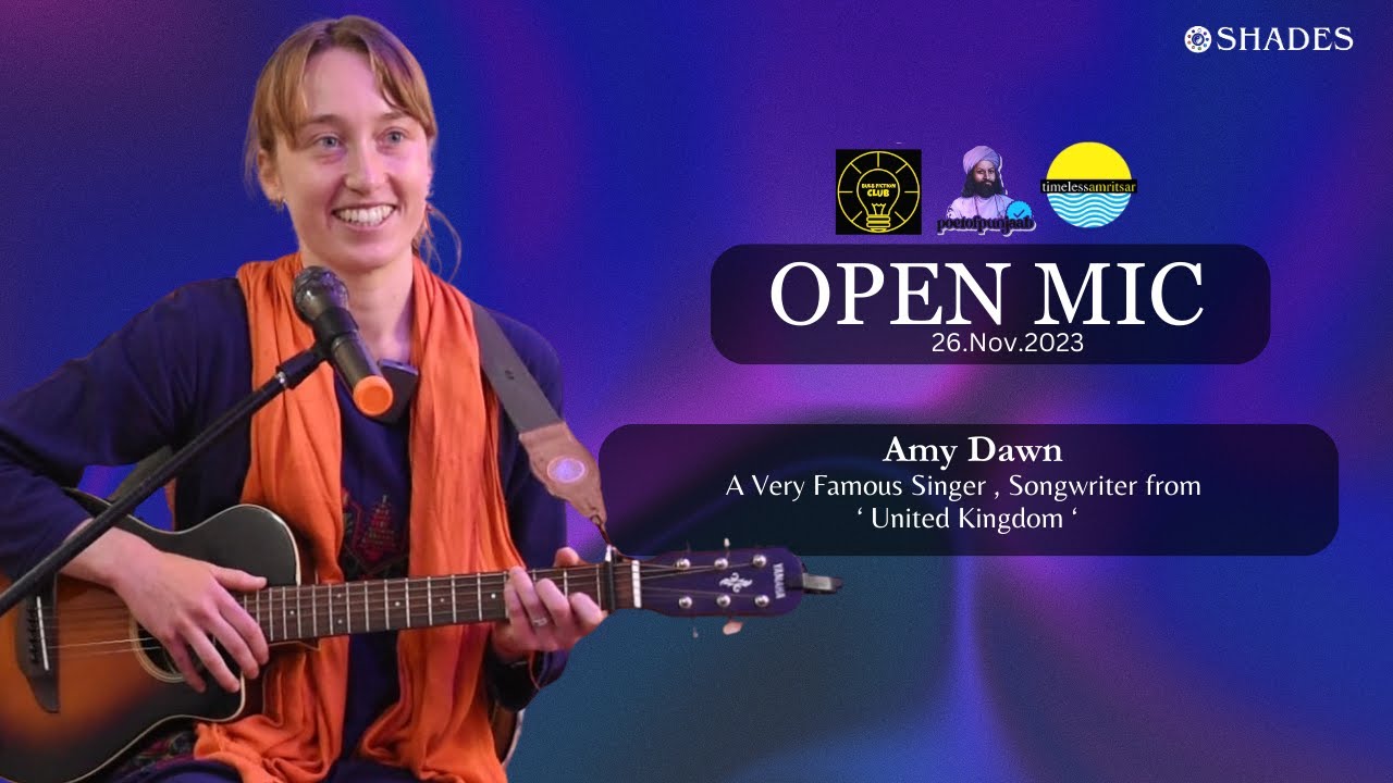 Amy Dawn | A very Famous Singer , Songwriter & Musician | Open Mic ...
