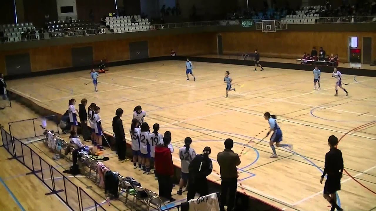 2015 Women's Japan University Floorball Championship 駿河台大学 vs 山形大学 ...