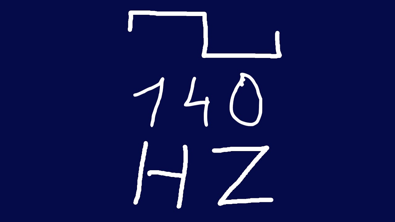 140 hz square - YouTube
