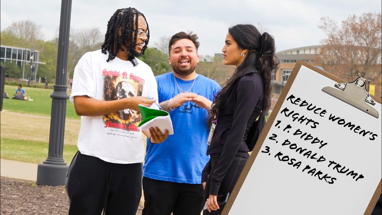 Making College Students Sign Crazy Petitions Prank - YouTube