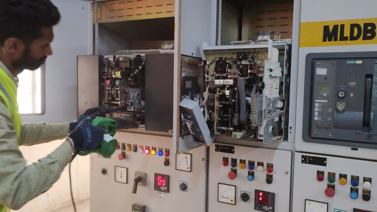 ACB, Air circuit breaker maintenance and overhauling , Siemens make ...