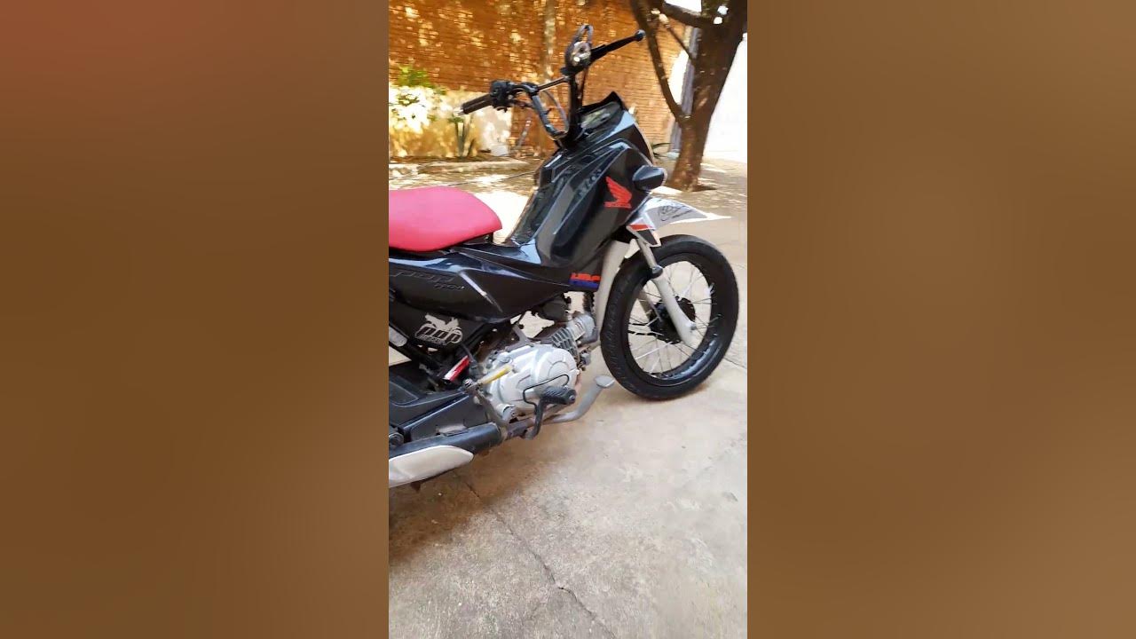 Pop 110 com aros viper e banco vermelho 2023 limited edition - YouTube