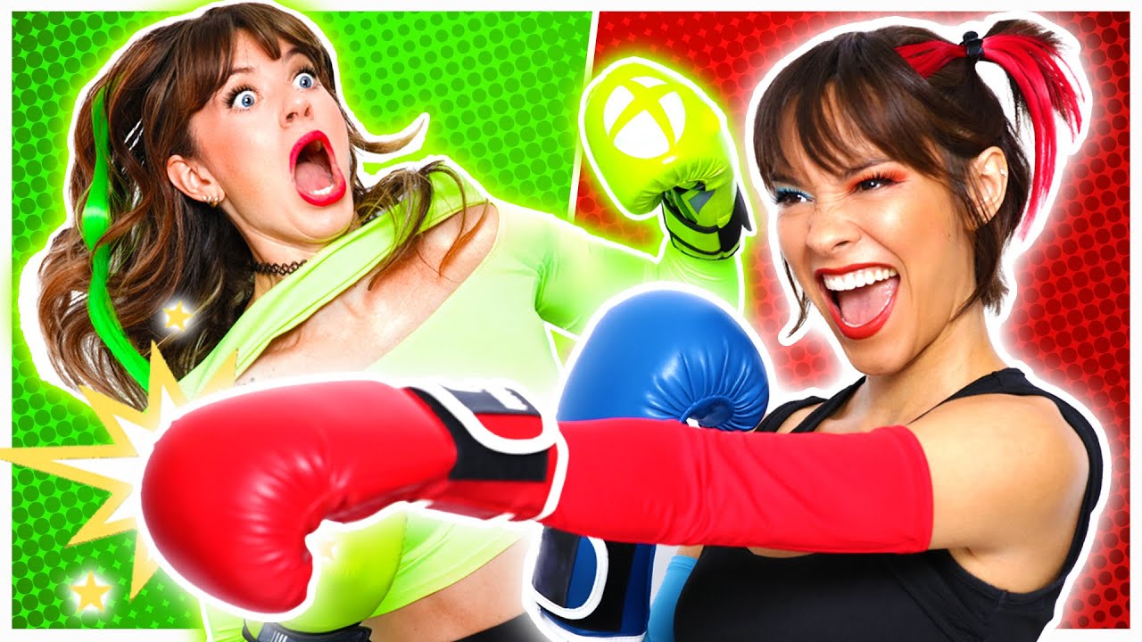 Switch vs Xbox KNOCK OUT FIGHT | Switch Girl - YouTube