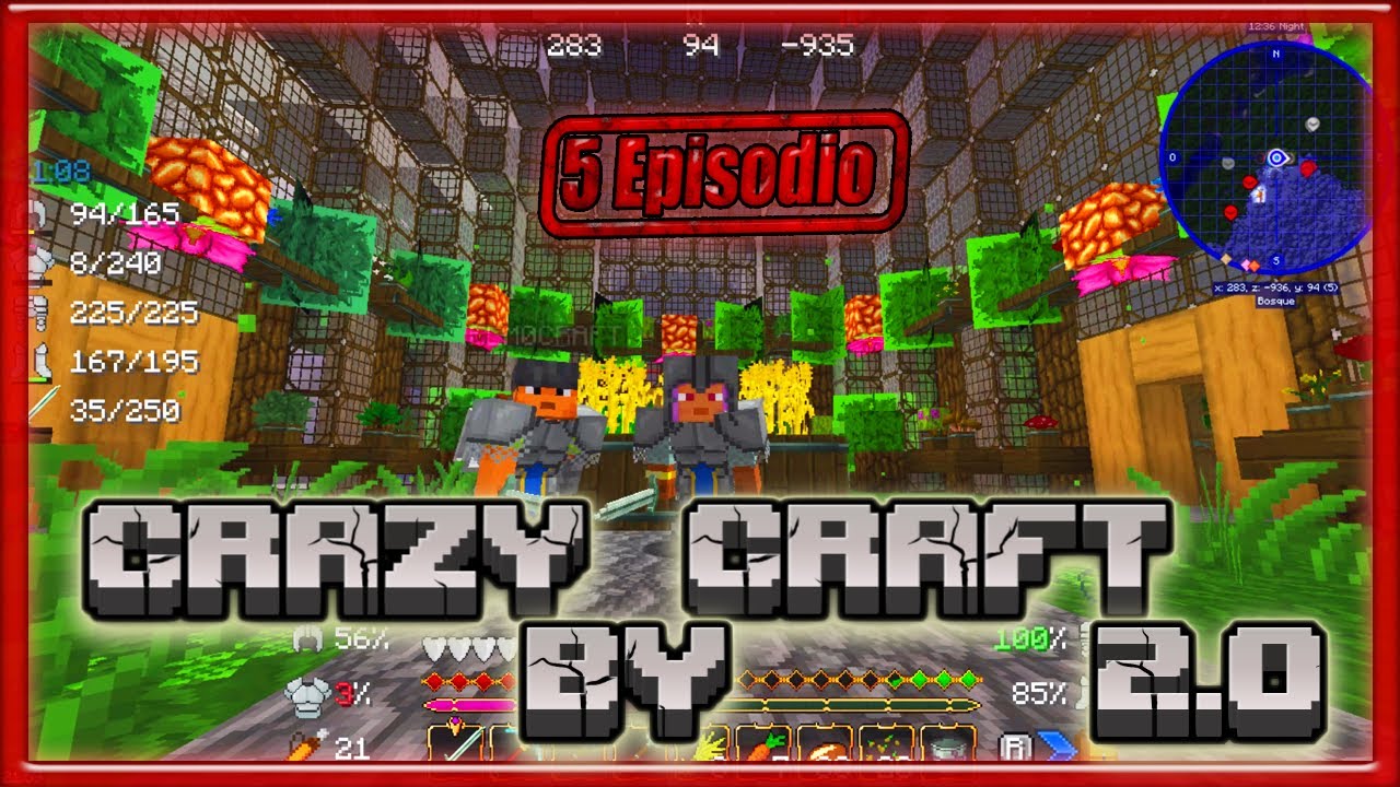 CRAZY BY CRAFT 2.0 - Episodio #5 EXPLORACION DEL PLANETA + NUEVO ...