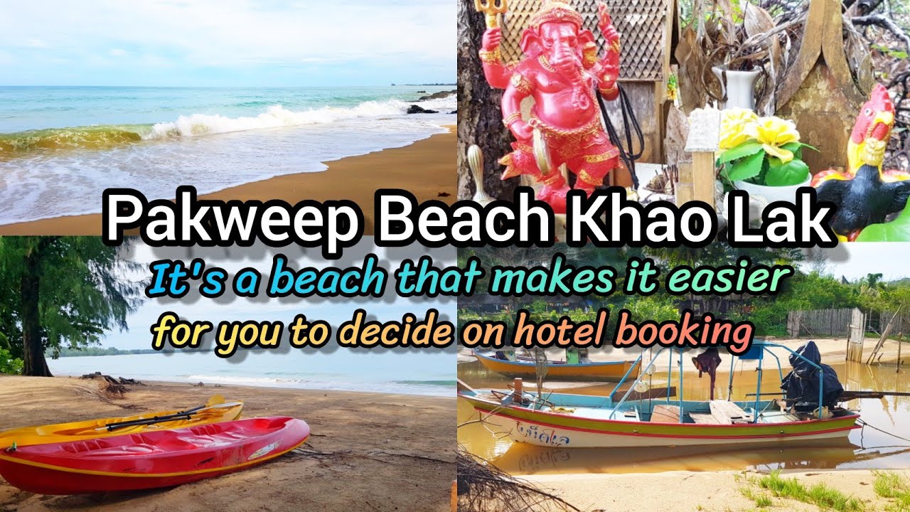 Pak Weep Beach ~ the most beautiful beach in Khao Lak ~ Thailand - YouTube