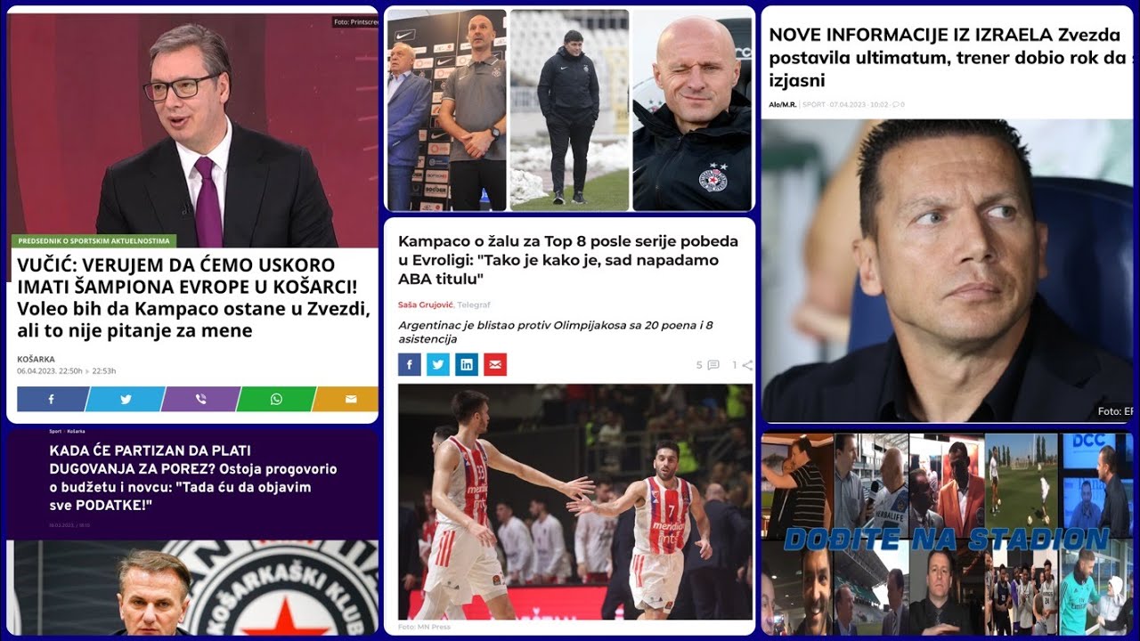 Željko Pantić: Dođite na stadion 700. Vučićevi šampioni Evrope u najavi ...