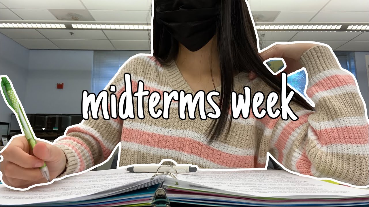 midterms week of a cs major👩🏻‍💻two exams, 7AM mornings, lots of ...