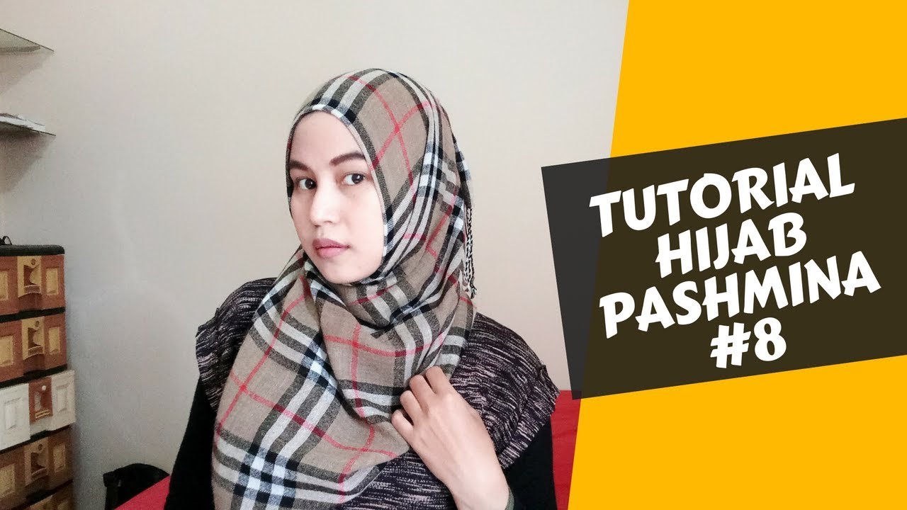 Tutorial Hijab Pashmina #8 - YouTube