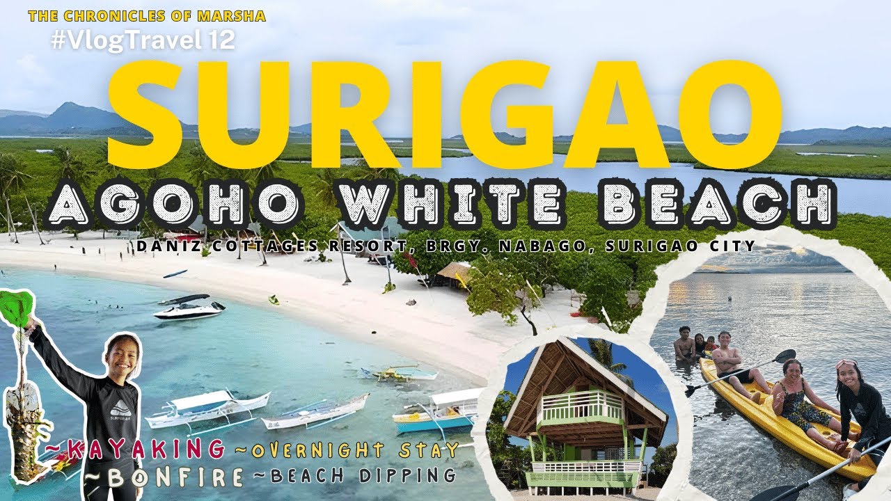 Agoho White Beach, Daniz Cottages Resort - YouTube