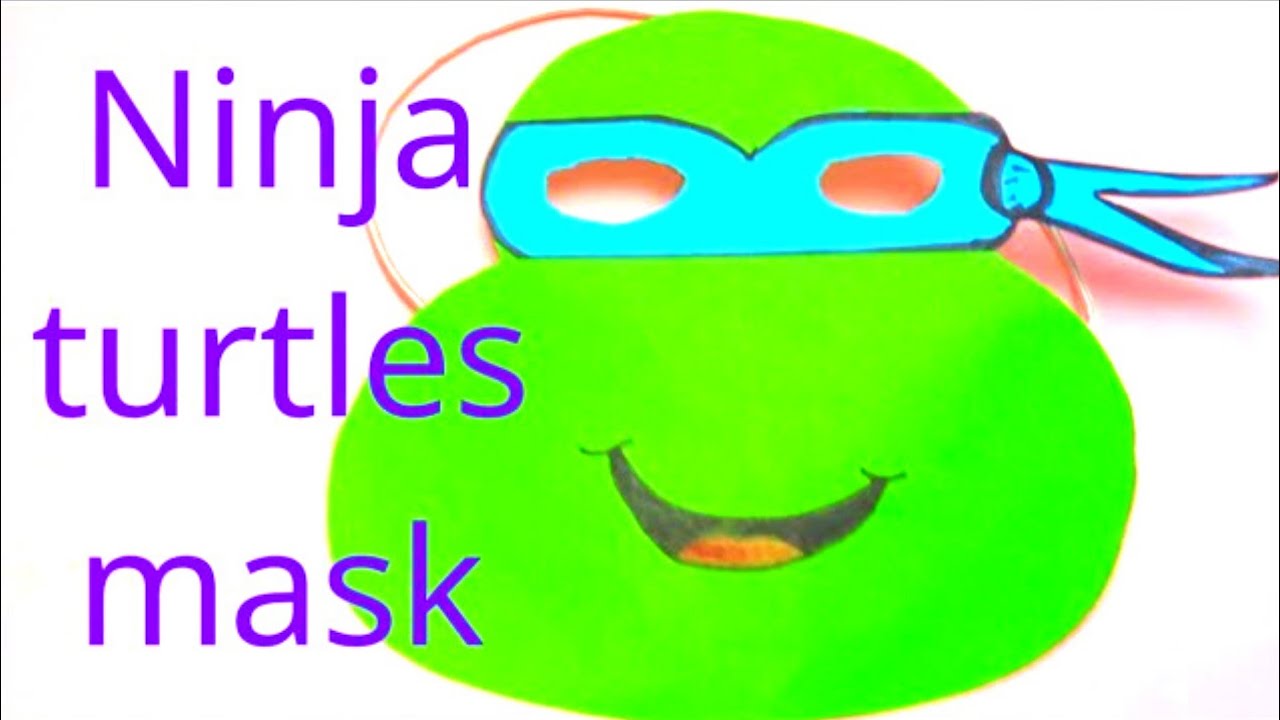How To Make A Ninja Turtle Mask