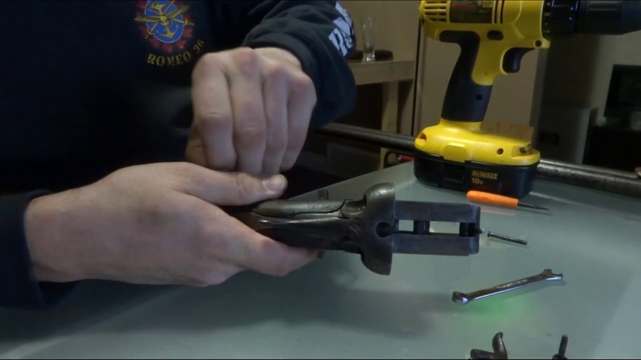 1898 M L Belgium Damascus Double Barrel 12ga Shotgun: Disassembly - YouTube