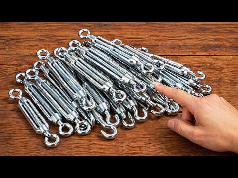 Very Few People Know This Secret of Turnbuckles 😱! Turn Them Into a MILLION-DOLLAR Tool!!!