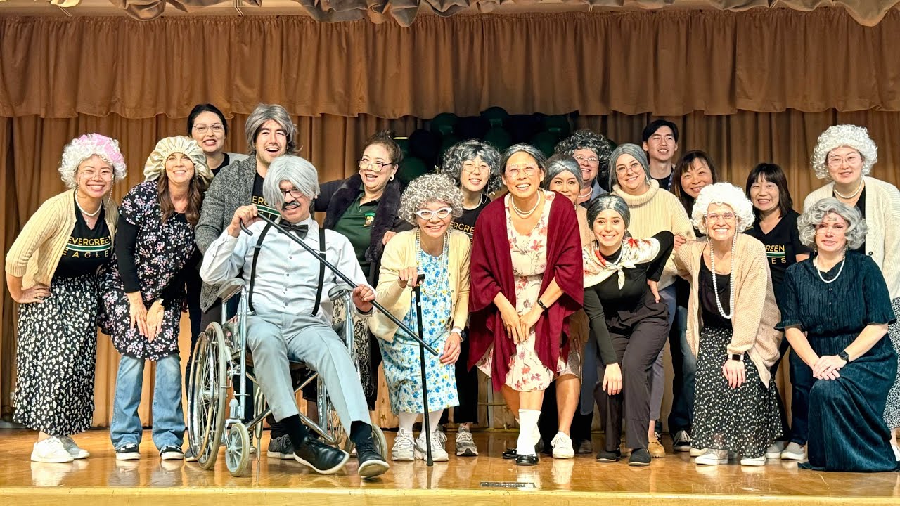 2024 Evergreen Staff Talent Show Dance (YMCA) - YouTube