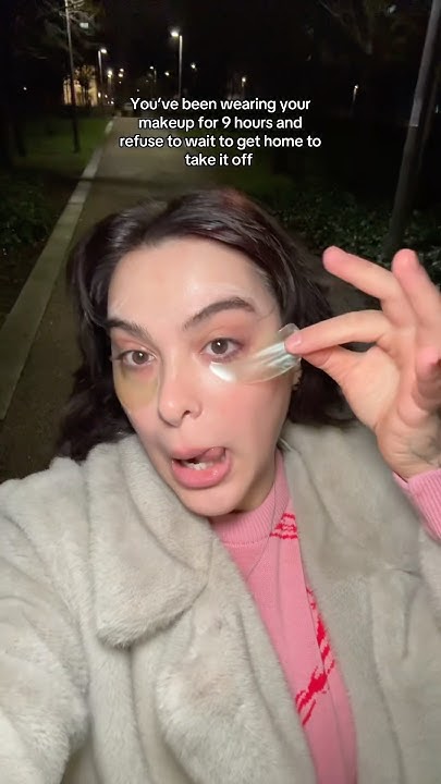 Let’s take off my makeup and do skincare on the go 🏃🏻‍ ️ #makeupremoval #skimcareroutine - YouTube