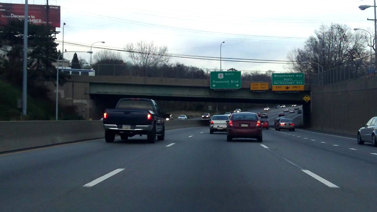 Roosevelt Expressway (US 1) northbound - YouTube