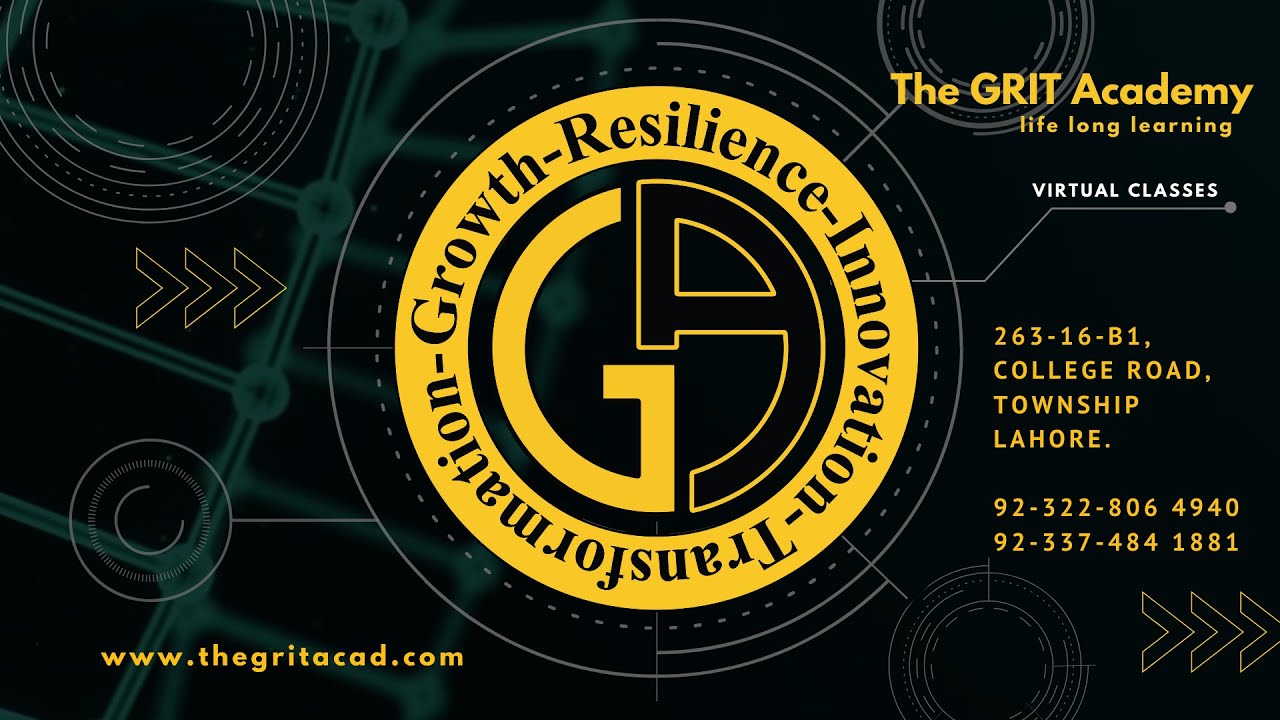 The GRIT Academy | Intro to Online Lectures | Founder - Syed M. Salman ...