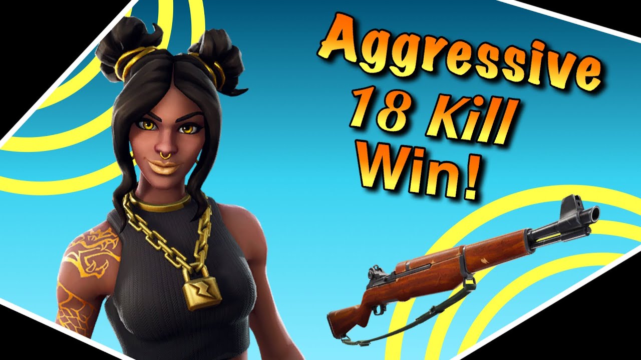 Aggressive 18 Kill Solo Win | Full Gameplay | Console Tfue | Fortnite ...