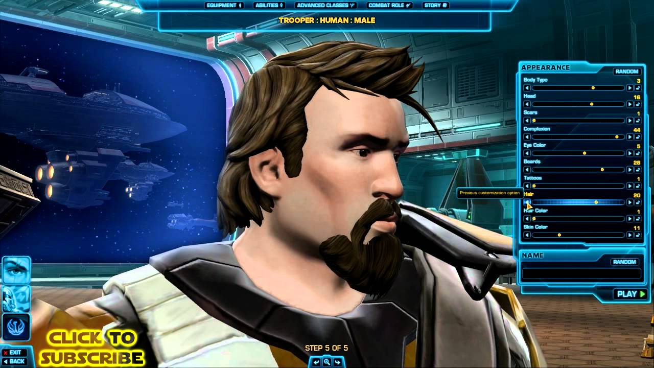 Creating my Alt - SWTOR Character Creation - Possible leveling series ...