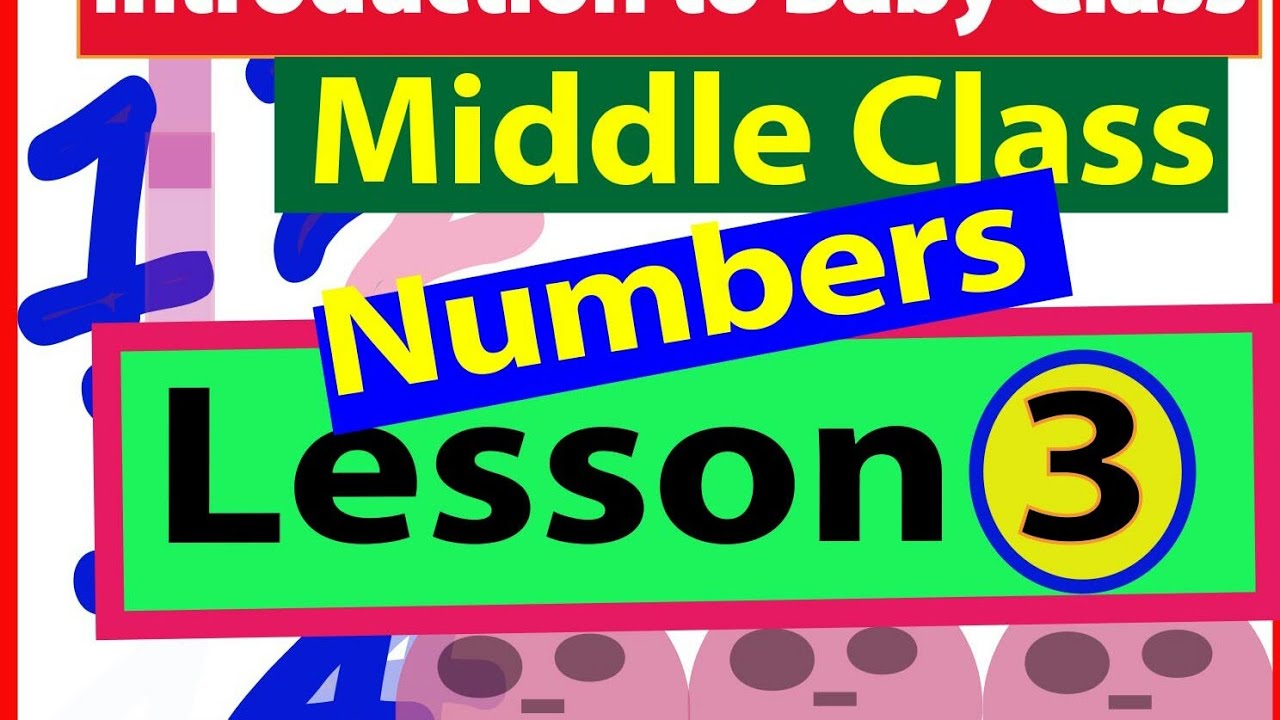 Middle Class Numbers Lesson 3 - YouTube