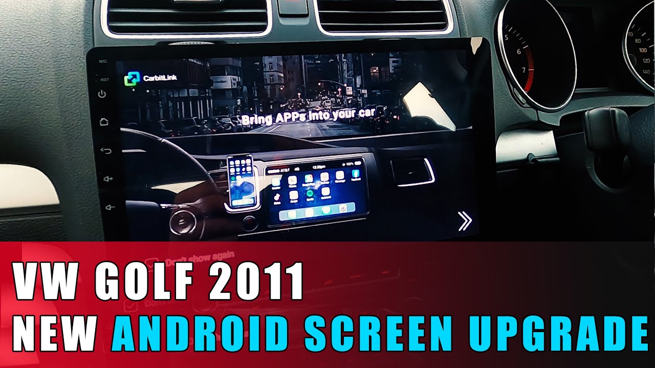 Volkswagen Golf 2011 Android 12 Screen Upgrade - YouTube