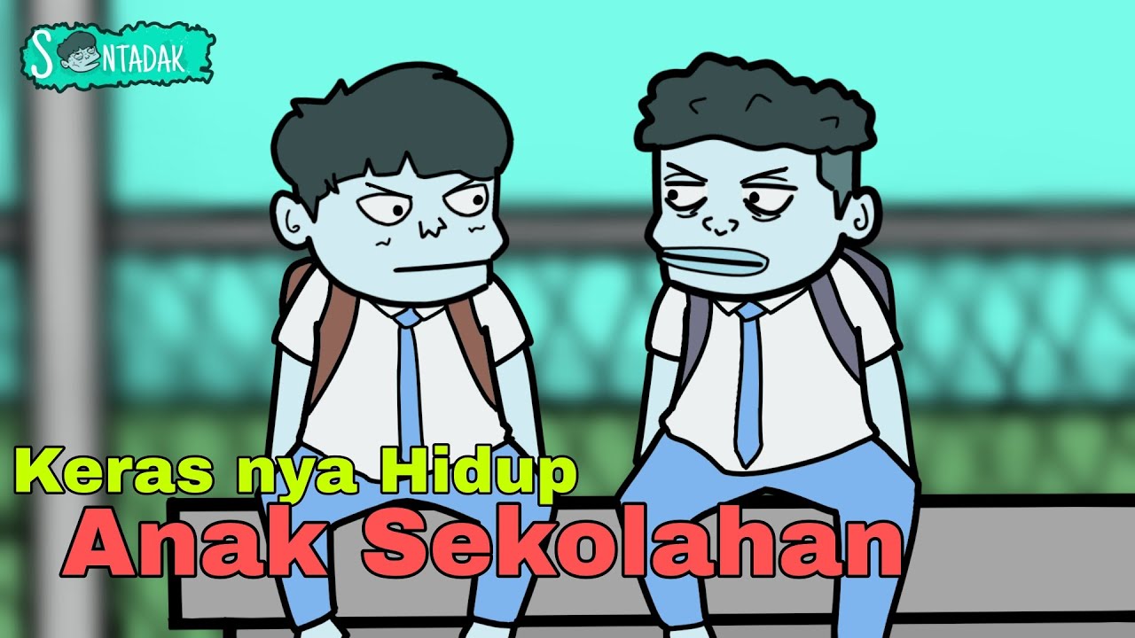 Anak Kelahiran 2008 Sedang Merasakan Keras nya Hidup (Animasi Sentadak) - YouTube