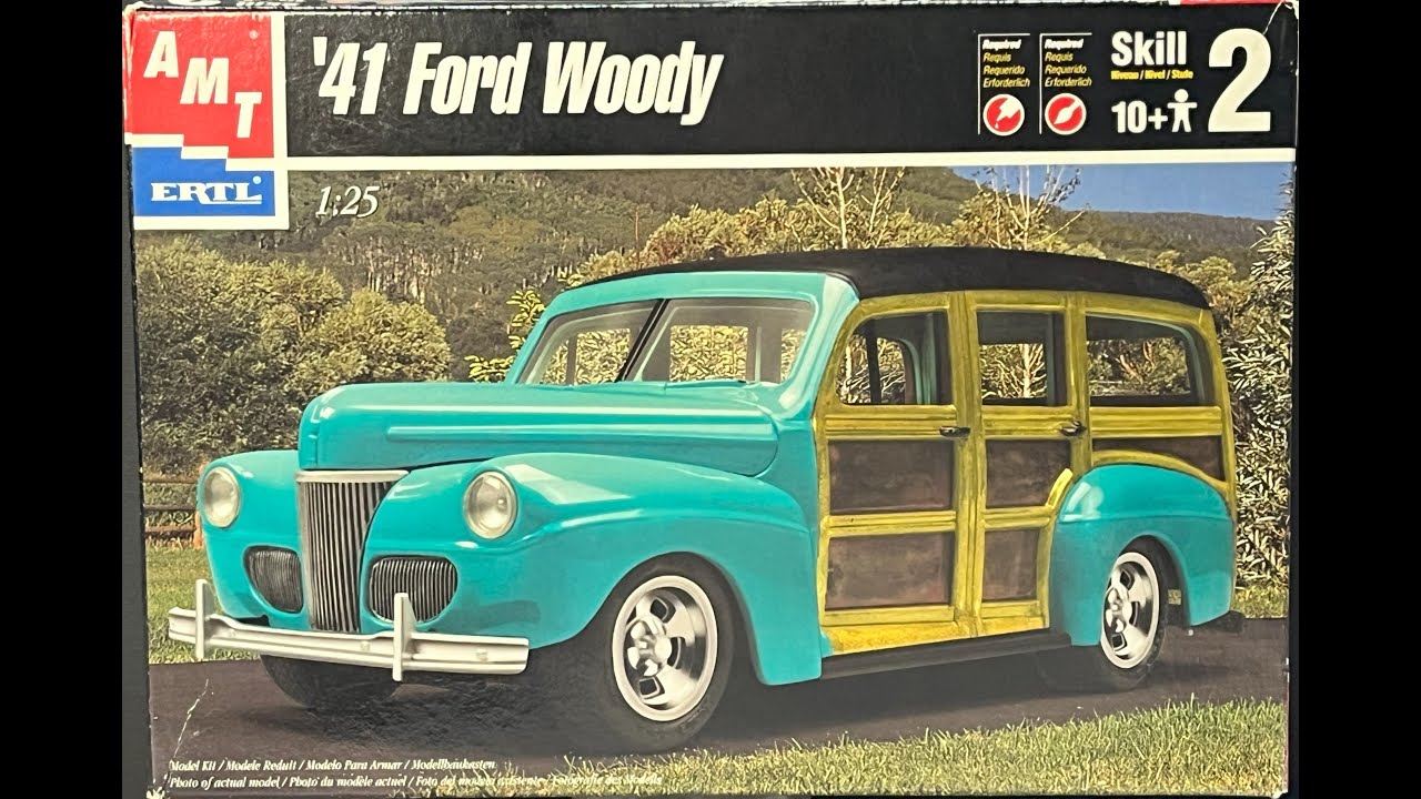 1941 Ford Woody Model kit Review - YouTube