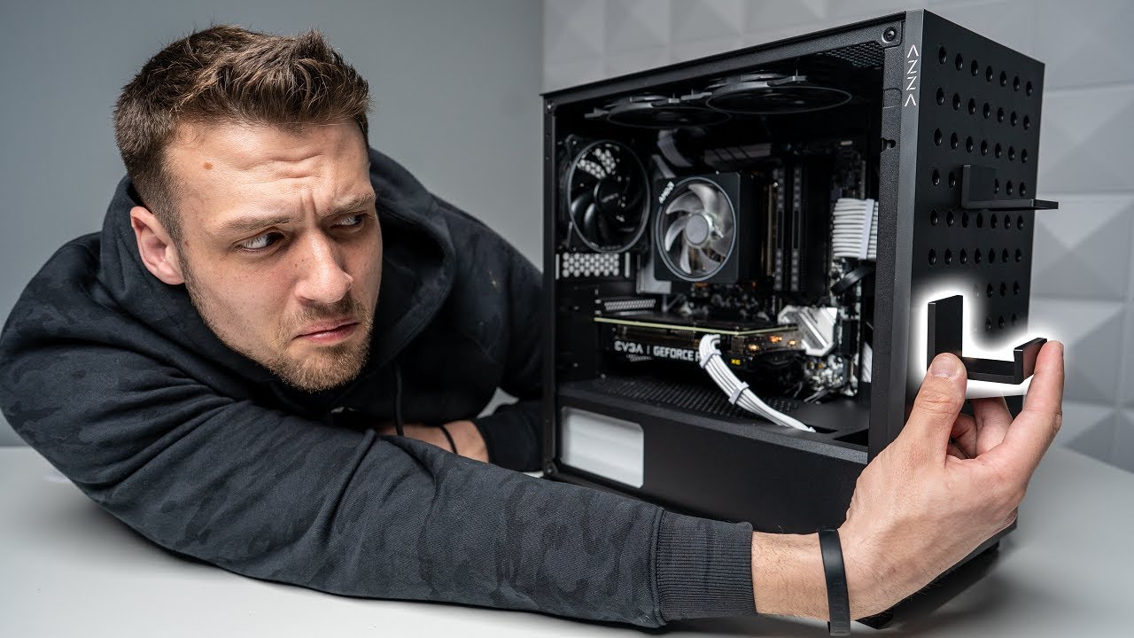 Azza Elise 140 Case Review for PC Flipping - YouTube