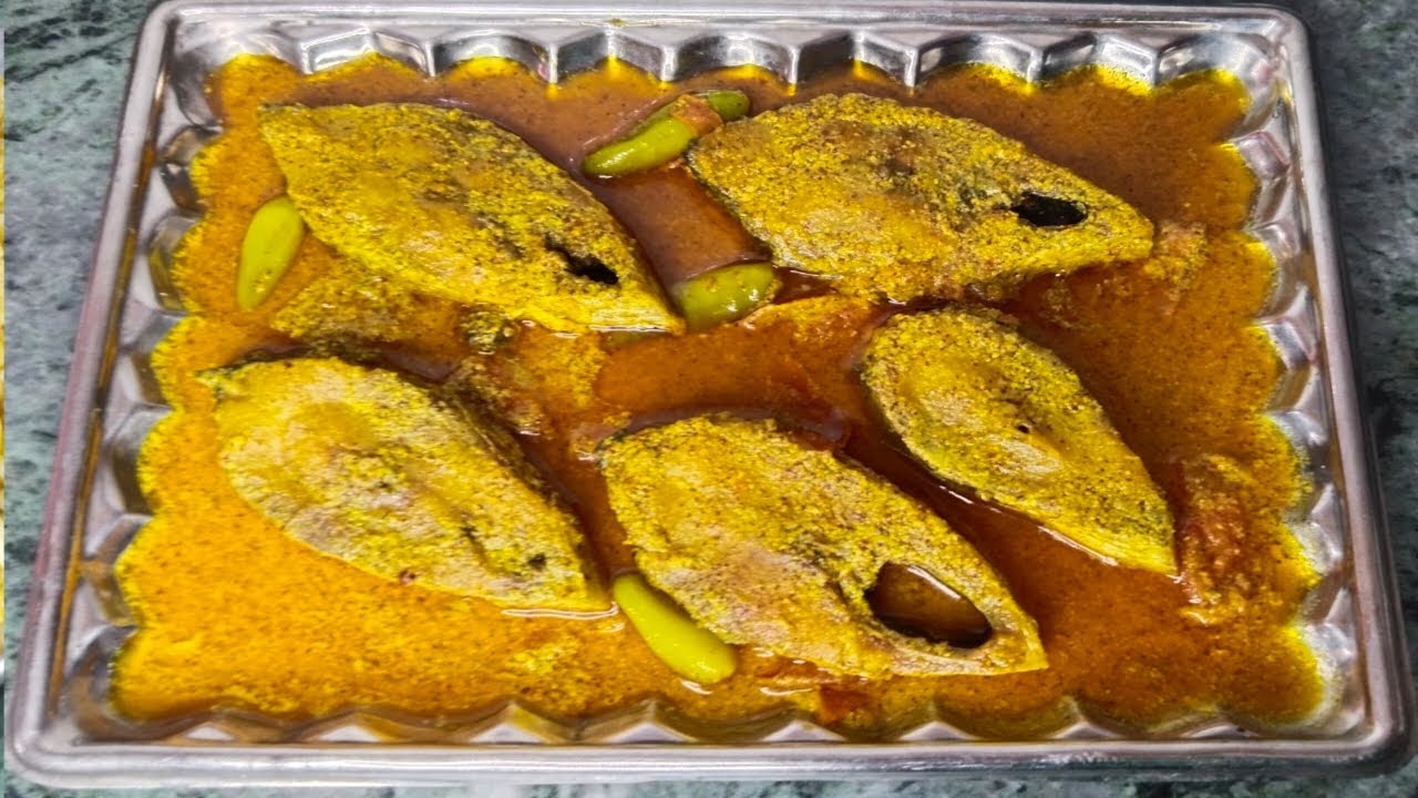 SHORSHE ILISH || BENGALI RECIPE SHORSHE ILISH || ELISH MACH RANNA ...