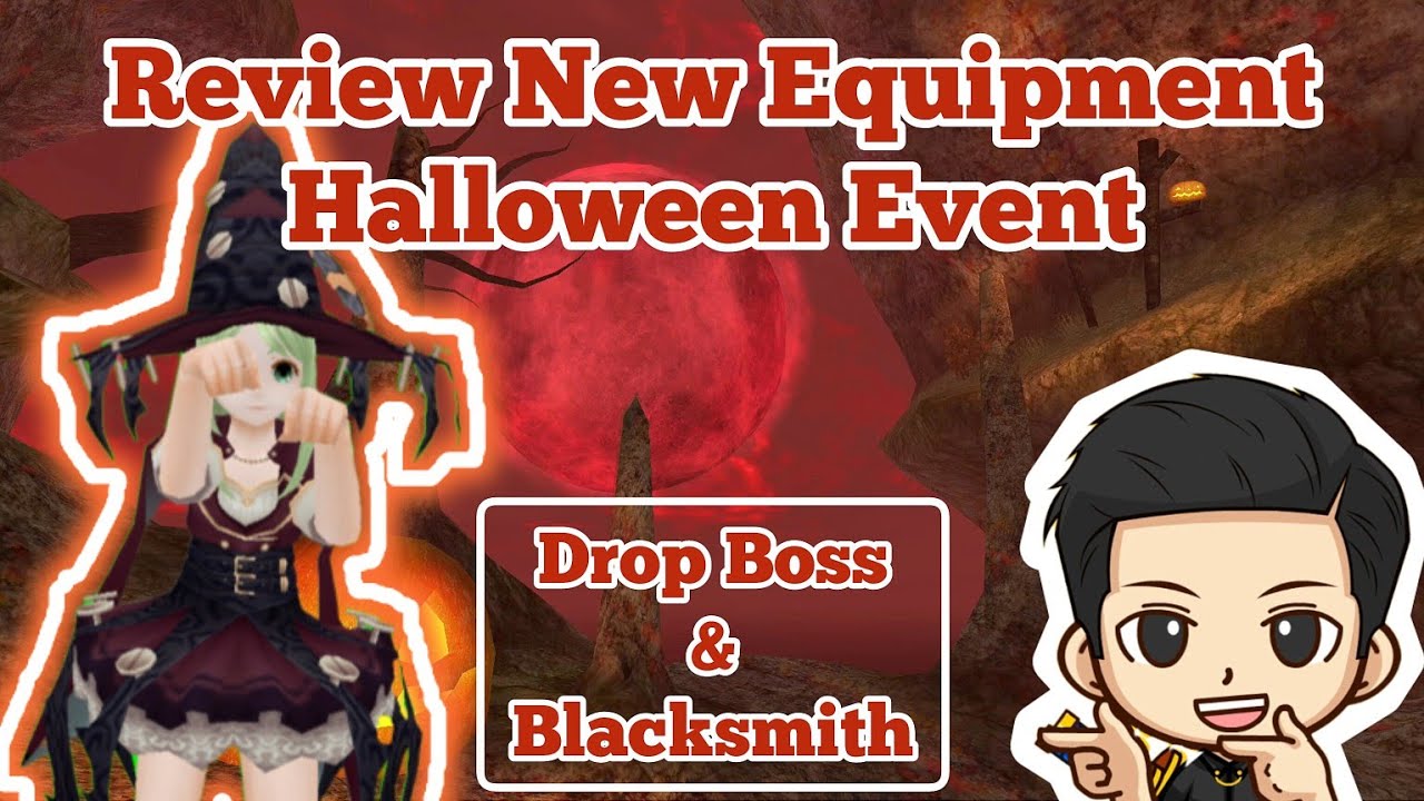 Toram Online - Review Equipment Baru Event Halloween (Drop Boss ...