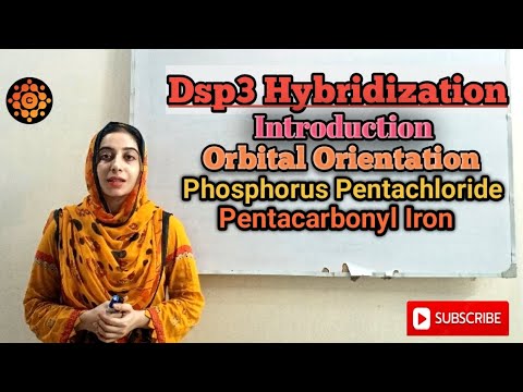 Dsp3 hybridization | Hybridization in pcl5 | Hybridization of feco5 | Laiba Khalid - YouTube