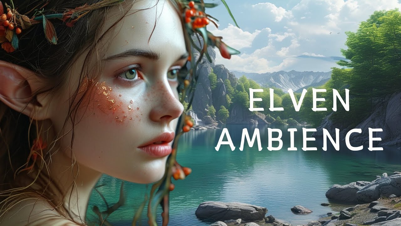 Elven Sanctuary: Relaxing Music Harmonies Elvish Elegance With Vocal ...