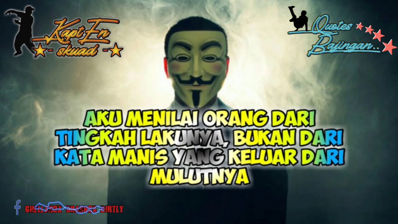 Kumpulan quotes bajingan, keren buat stts wa😎 - YouTube
