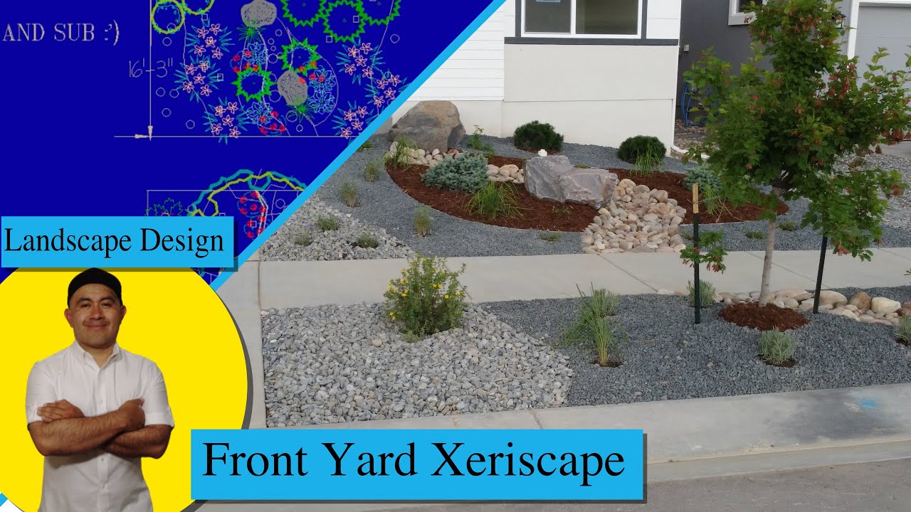Xeriscape Design for your front yard - YouTube