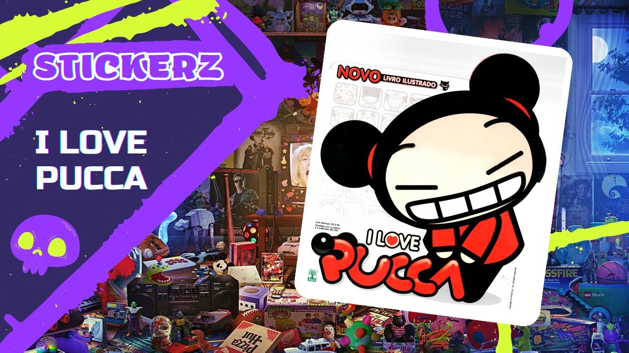 Álbum de figurinhas - I Love Pucca - YouTube