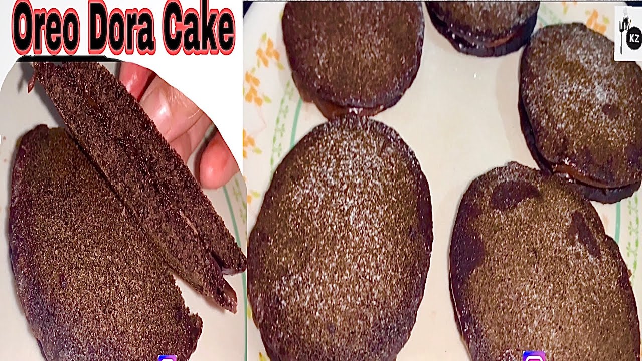 Dora Cake Recipe/ Oreo Dora Cake/ Instant recipe - YouTube