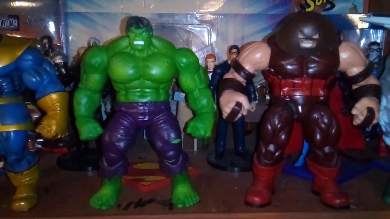 Marvel legends 80th anniversary Hulk size comparison - YouTube